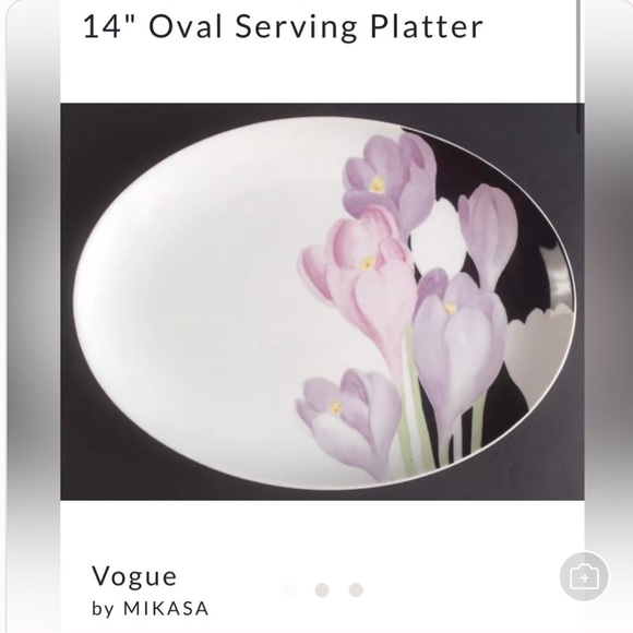 Mikasa | Dining | Mikasa Vogue Fine Porcelain Serving Platter | Poshmark